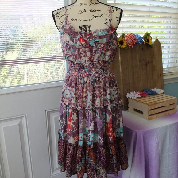 American Rag | Dresses | Reduced American Rag Cie Boho Chic Layers ...